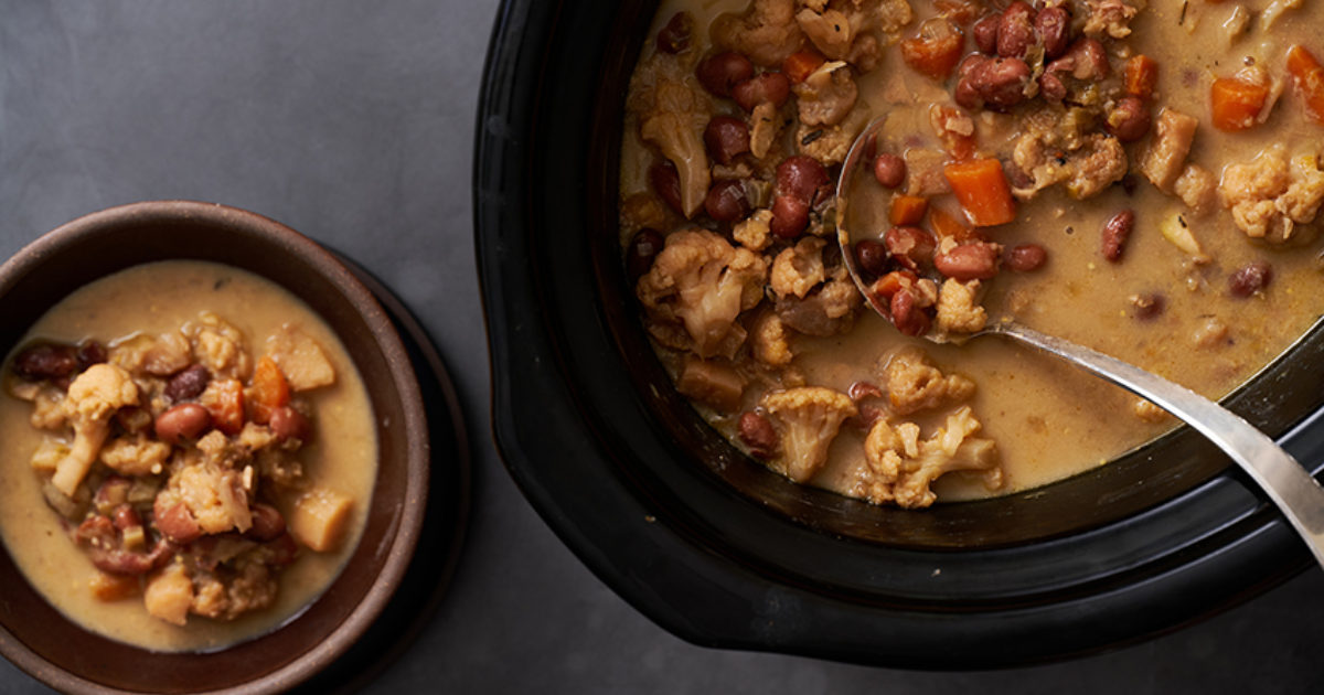 Edible Madison | Creamy Vegetable Stew with Cheddar Dumplings